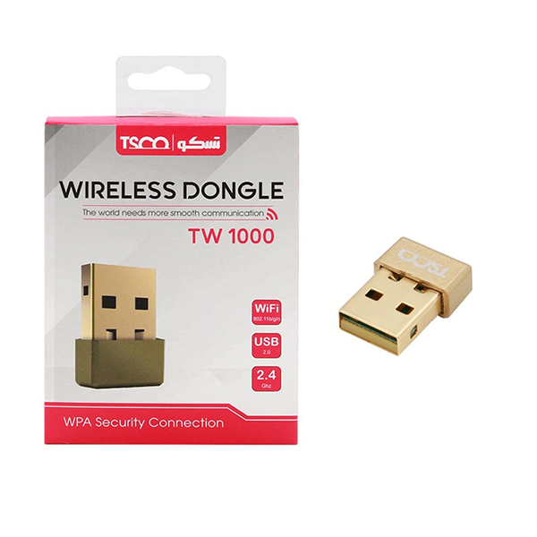 کارت شبکه USB تسکو مدل TW 1000 - فروشگاه برنوس